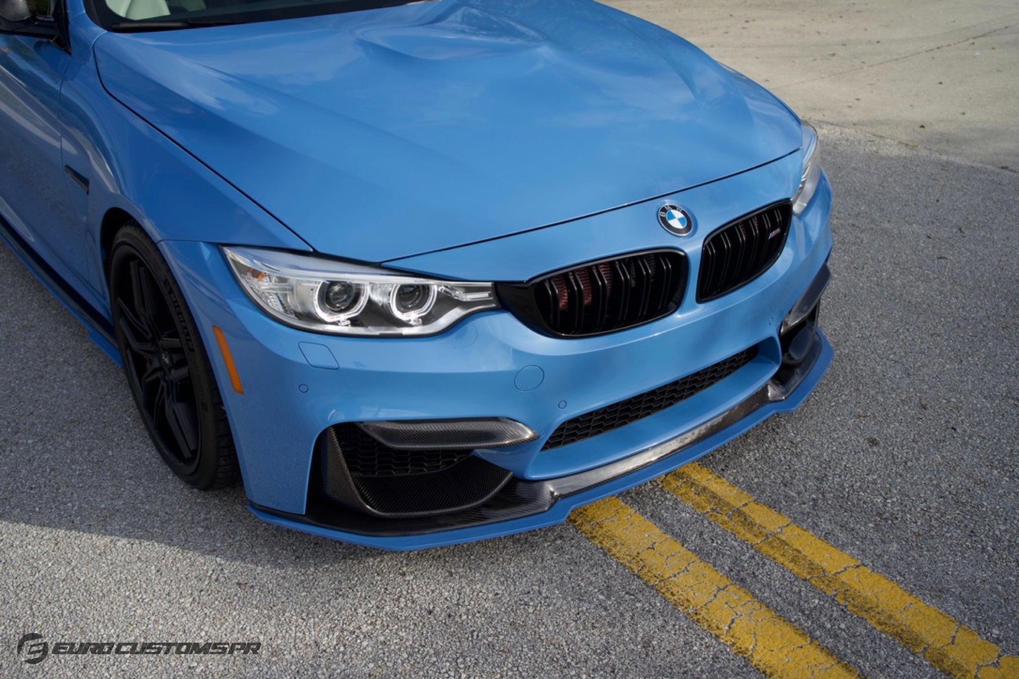 ECPR - BMW F8x M3/M4 Splitter for Carbon Fiber CS Lip – EuroCustomsPR