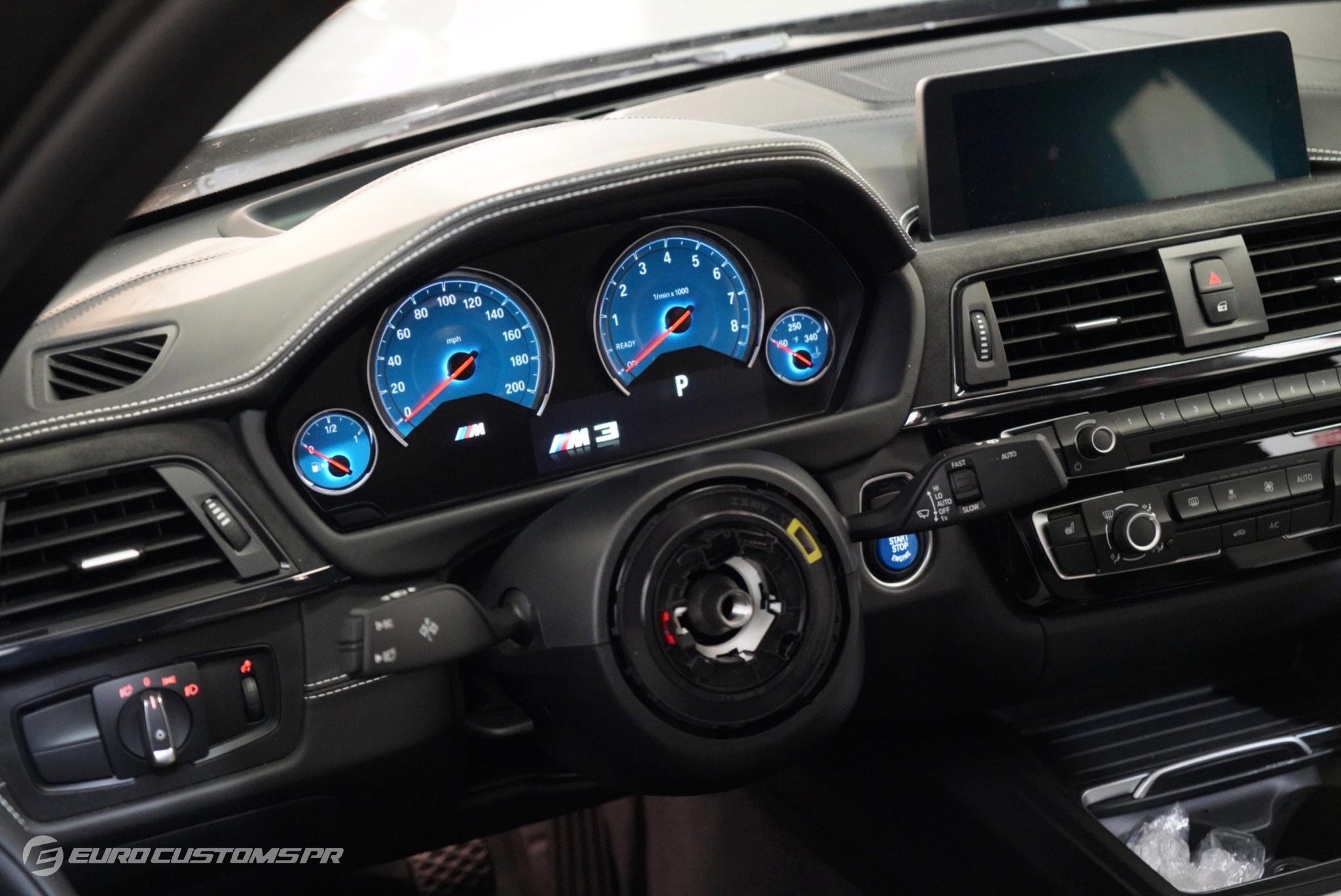 BMW F8x M3/M4 (MPH) - Cluster Overlays – EuroCustomsPR