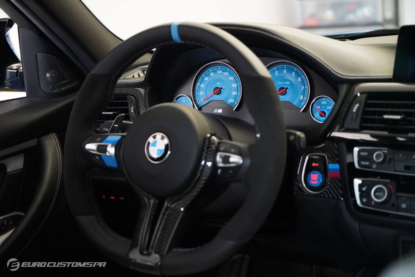 BMW F8x M3/M4 (MPH) - Cluster Overlays – EuroCustomsPR